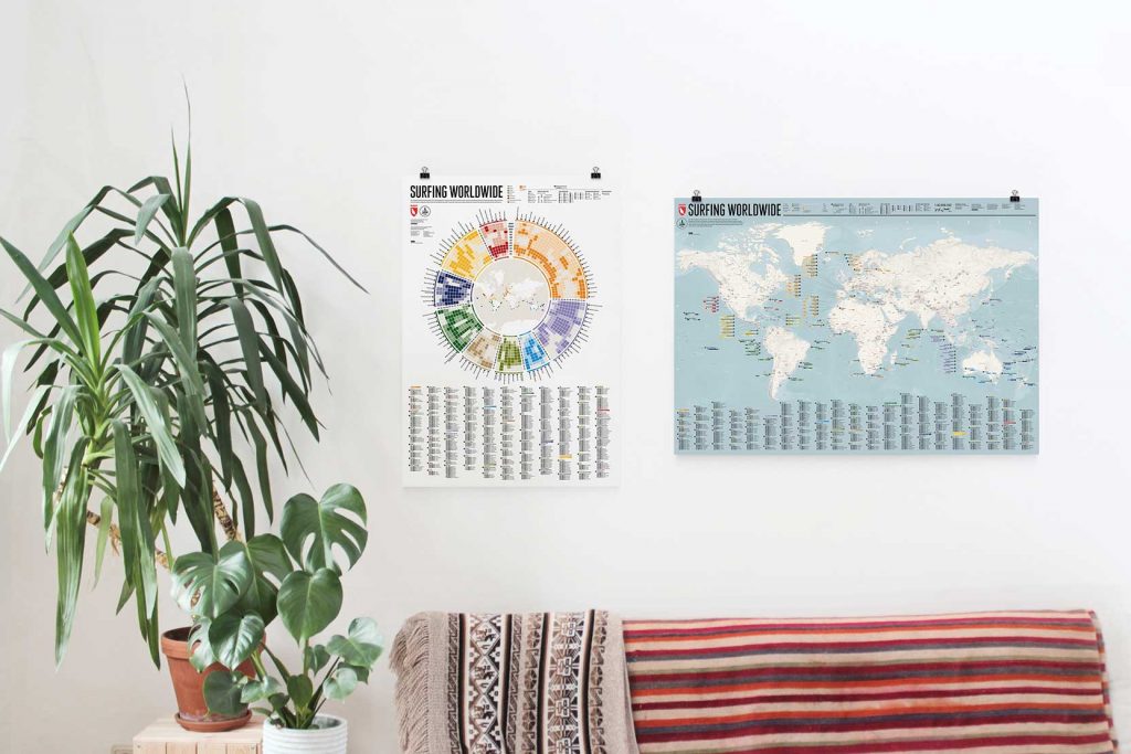 Surf World Map: Find the best surfspots on planet earth