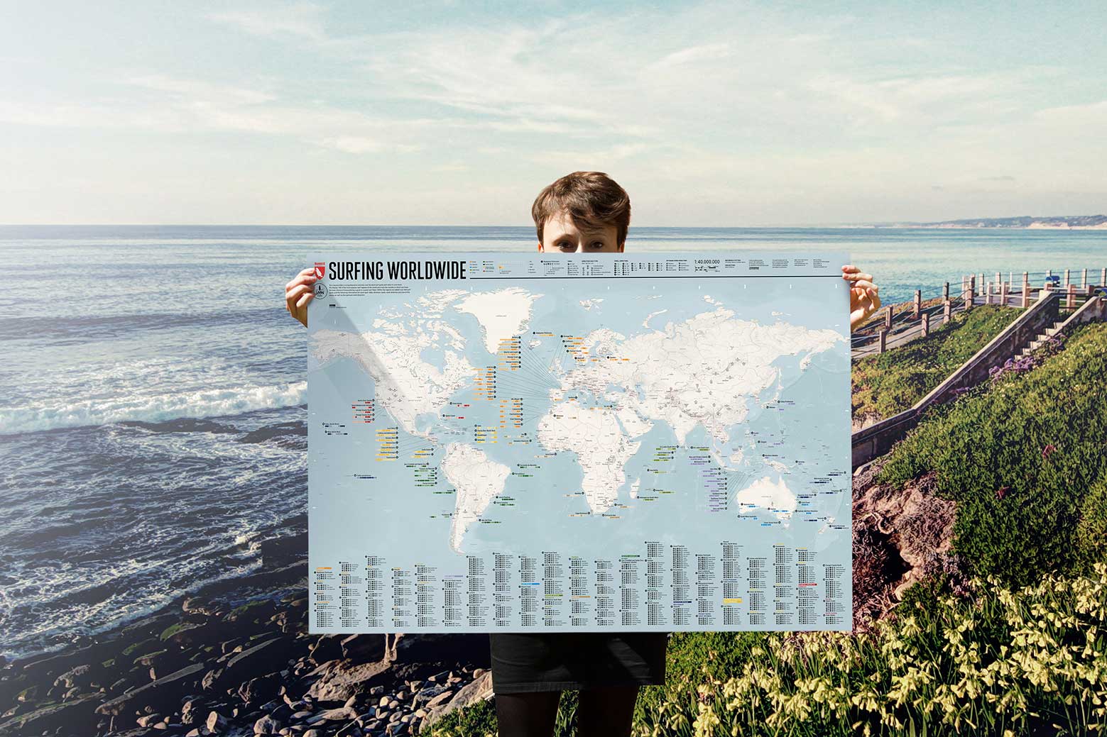 Surf World Map: Find the best surfspots on planet earth